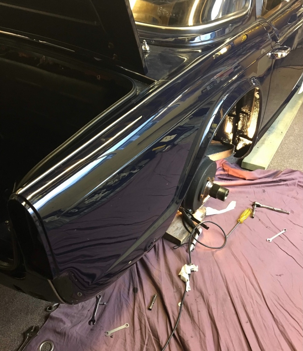 Tr4a new rear wing - TR4/4A Forum - TR Forums