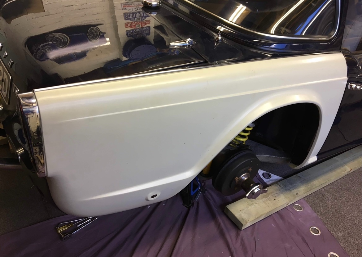 Tr4a new rear wing - TR4/4A Forum - TR Forums