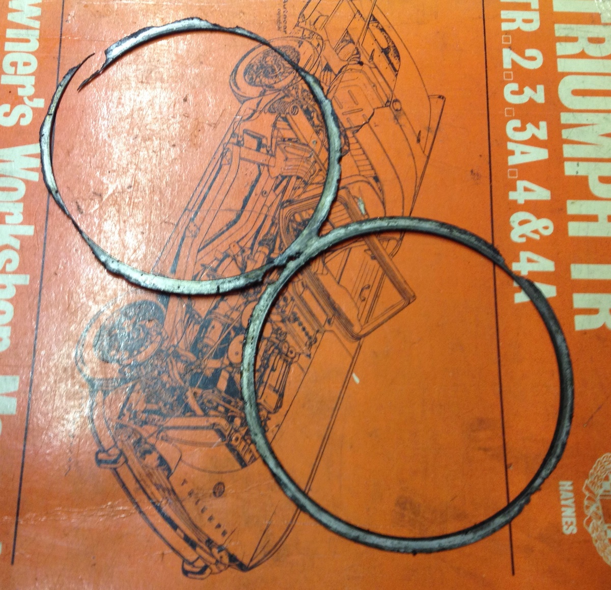 3a engine figure of 8 gaskets - TR2/3/3A/3B Forum - TR Forums