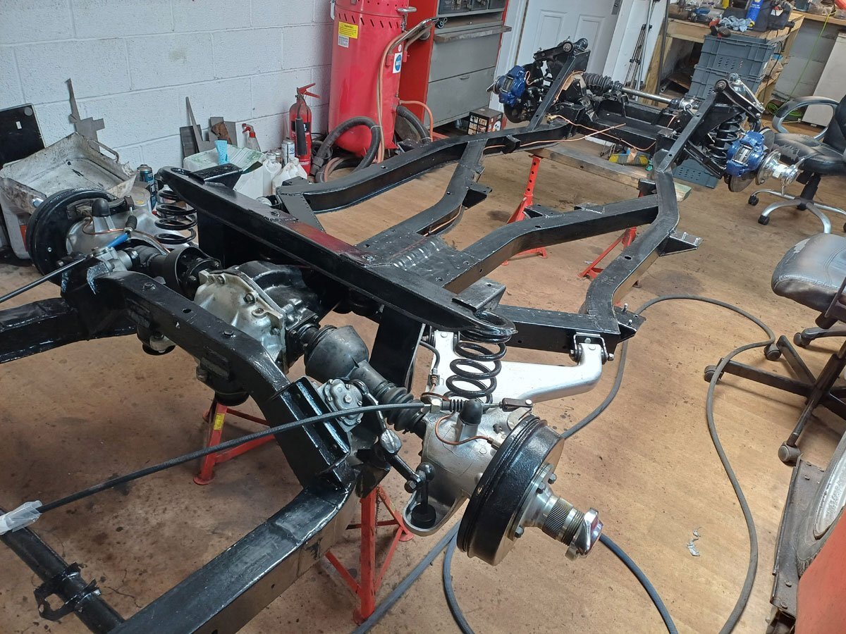 TR5 - Chassis clean up. - TR5/250 Forum - TR Forums
