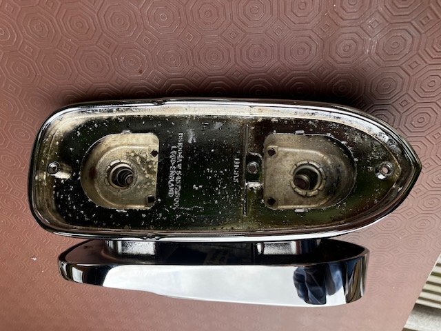 TR4 rear lights - chrome paint? - TR4/4A Forum - TR Forums
