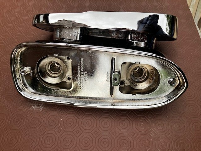 TR4 rear lights - chrome paint? - TR4/4A Forum - TR Forums