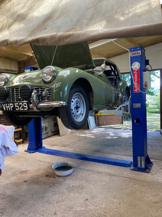 car ramps/lifts to raise TR off the ground - Technical - all models ...