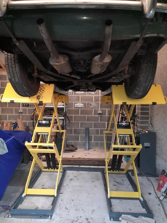 car ramps/lifts to raise TR off the ground - Technical - all models ...